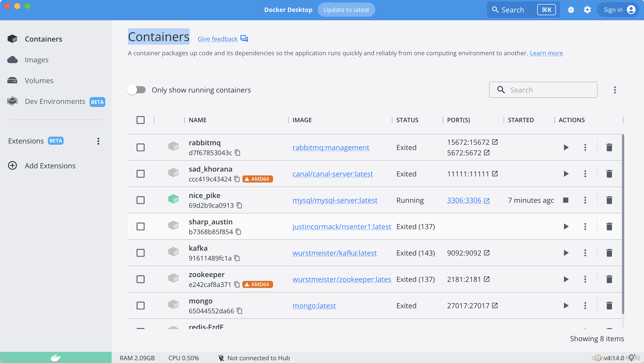 Docker更改容器名称docker 交互模式修改名字 Csdn博客