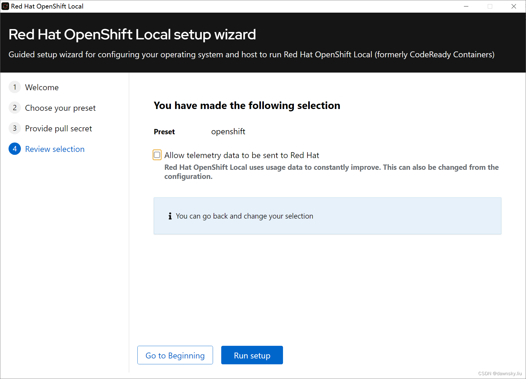 OpenShift 4 - 在 Windows 上安装 OpenShift 单机开发环境（附视频）_openshift安装-CSDN博客