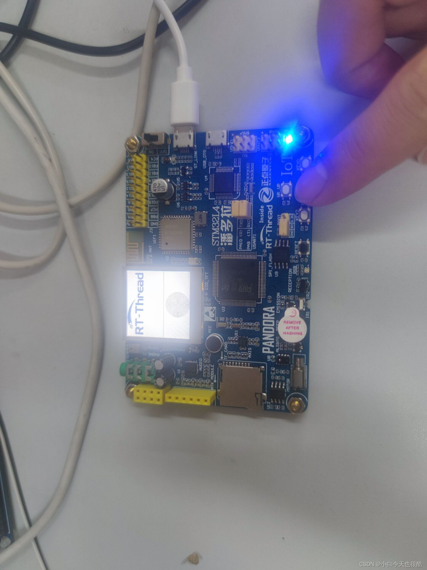 RT-Thread潘多拉，按键的使用 Day2_rtthread 按键-CSDN博客