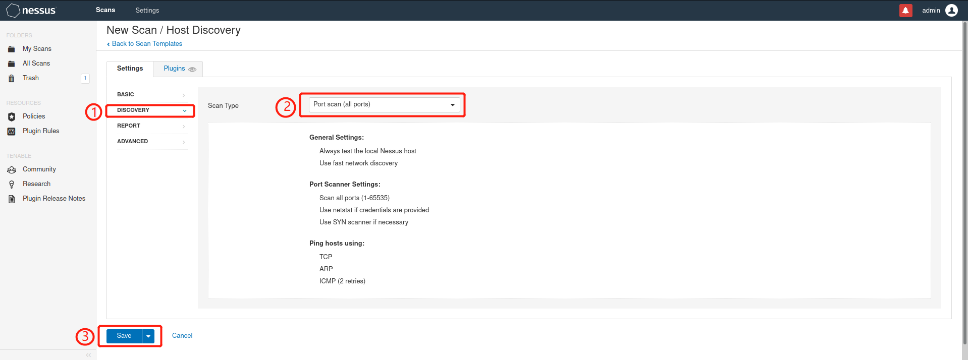 Nessus基本操作-端口扫描_nessus扫描教程-CSDN博客