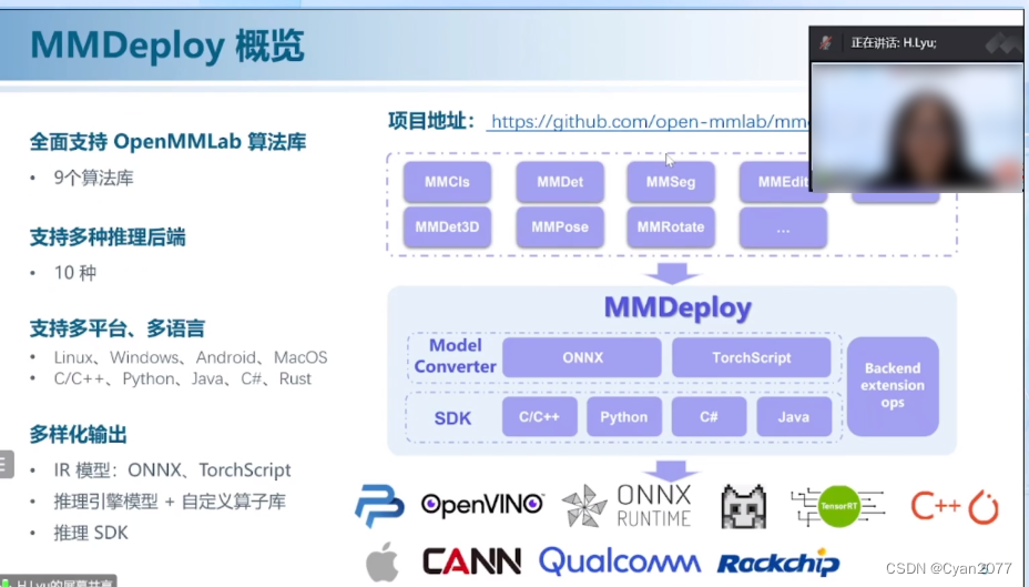 【CANN训练营第三季】【进阶班笔记1】特邀直播笔记-OpenMMLab_mmdeploy cann-CSDN博客