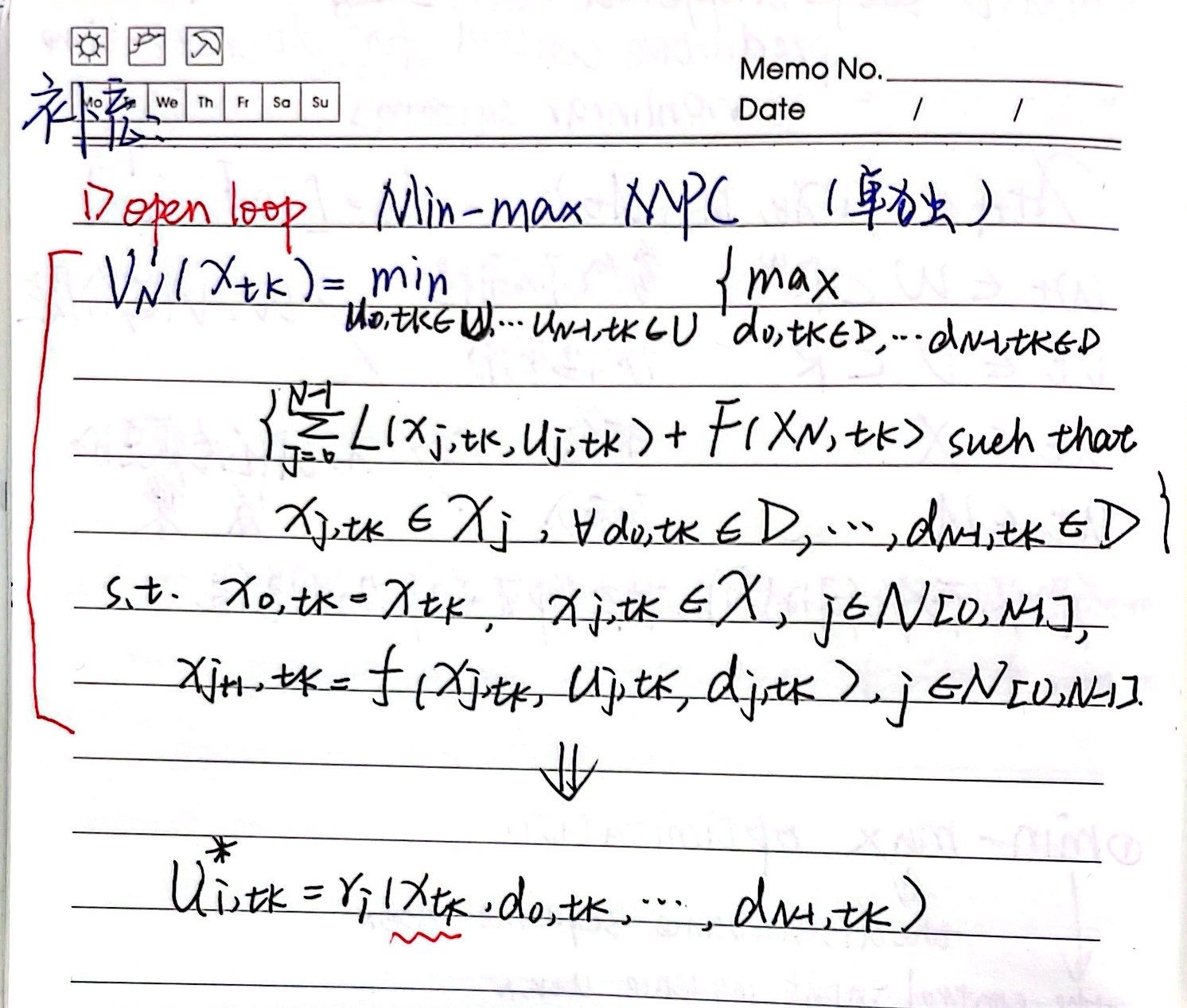 Min-Max MPC-CSDN博客