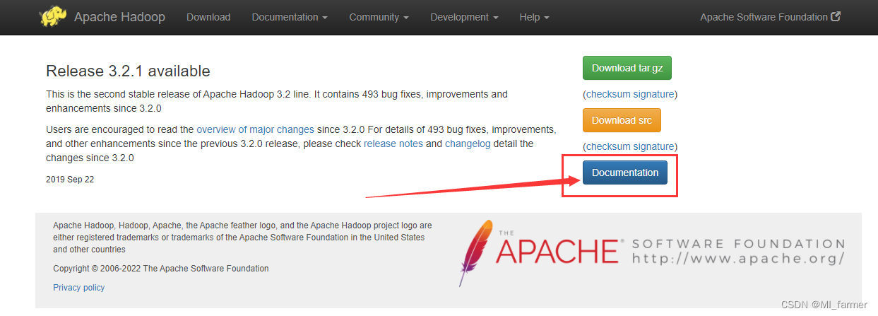 如何查找Hadoop的官网配置说明文档_hadoop官网相关配置文件在哪里-CSDN博客