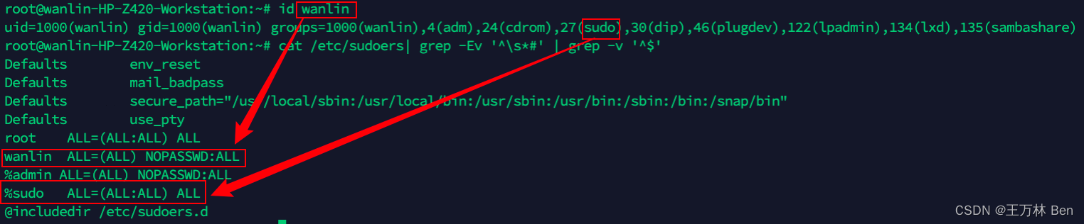 配置了NOPASSWD，sudo依然提示输入密码_sudoers nopasswd-CSDN博客