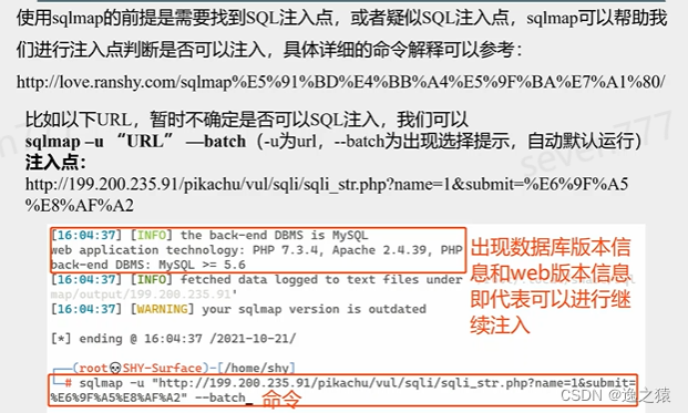 课时16：NMAP\MSF\SQLMAP工具使用_sqlmap扫描端口-CSDN博客