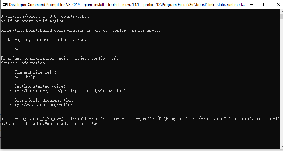 win10+vs2019配置boost库（超详细教程）_vs2019运行时库-CSDN博客