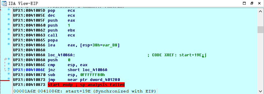 UPX脱壳_upx脱壳原理-CSDN博客