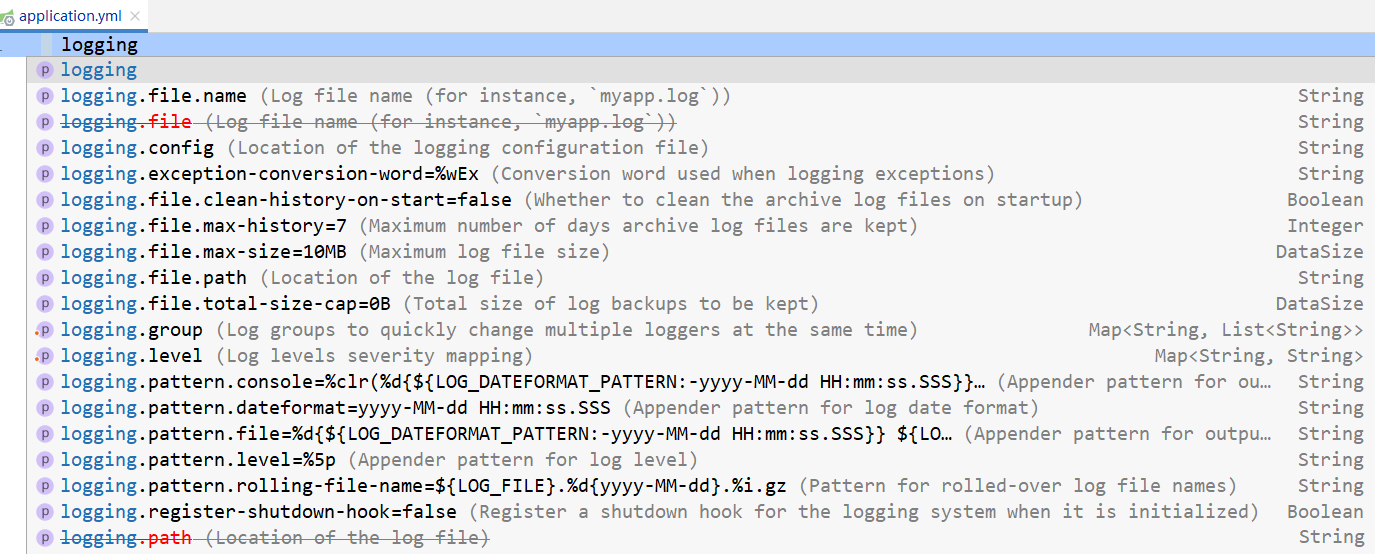 SpringBoot--日志配置--application.yml_springboot yml logging-CSDN博客
