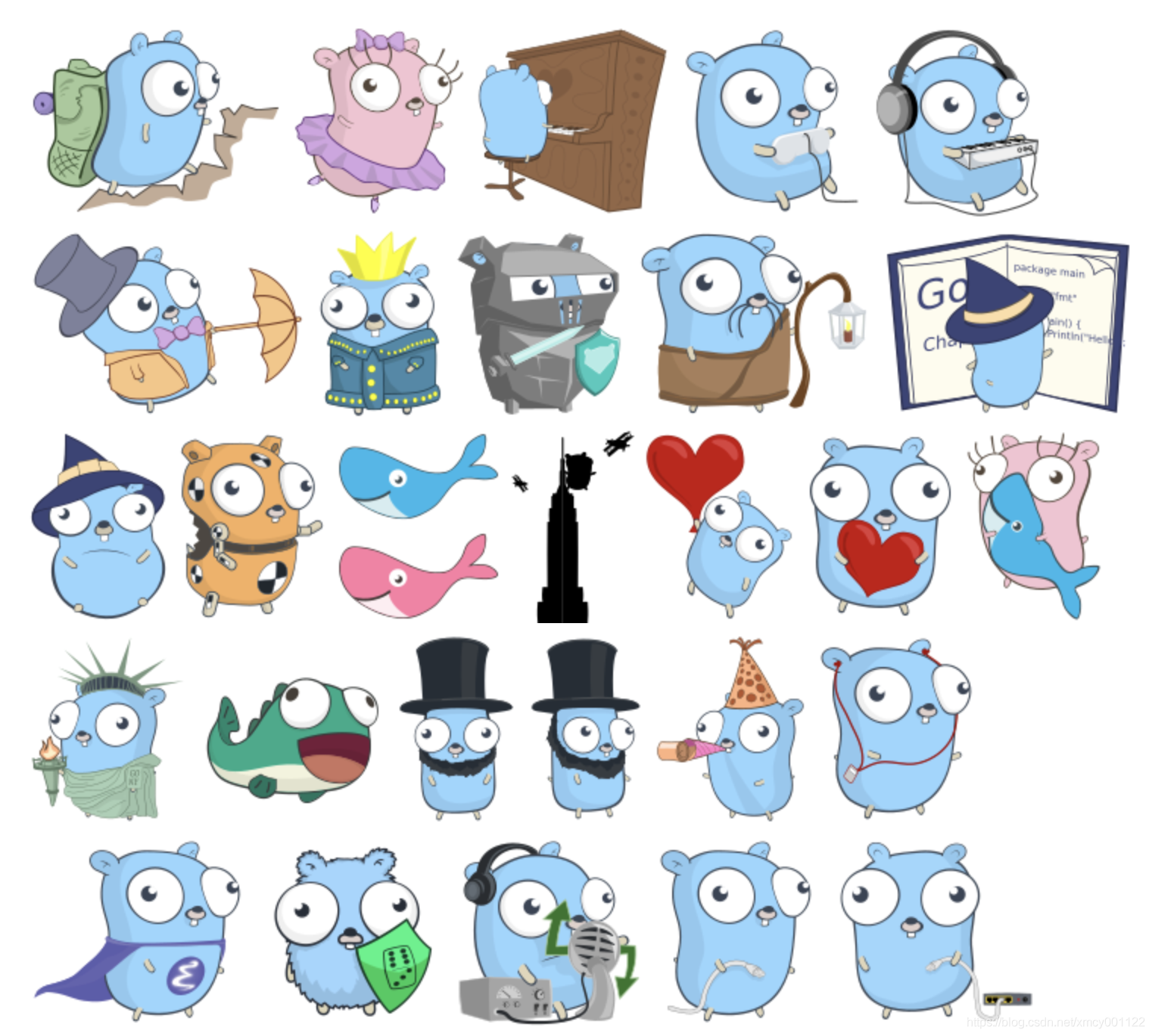发现一个Gophers头像的免费仓库_gopher头像-CSDN博客