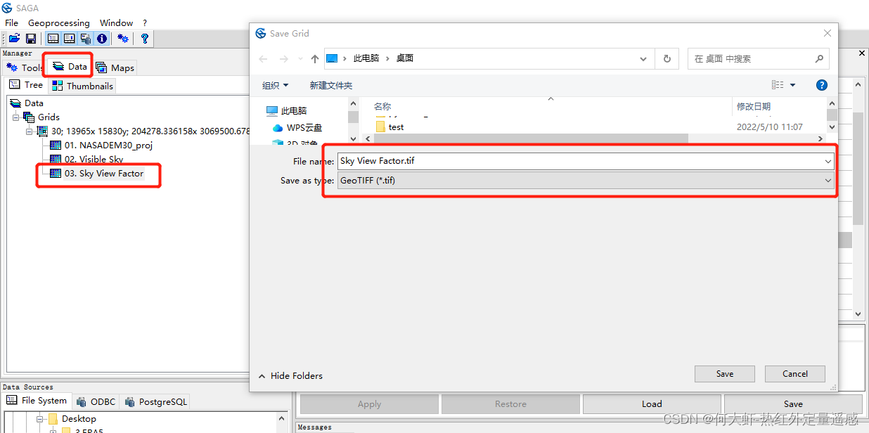 SAGA GIS英文版进行地形分析，计算常用的地形因子等-CSDN博客