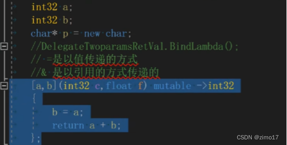 Clambda表达式(匿名函数)cpp中lamda表达式中中括号的作用 Csdn博客