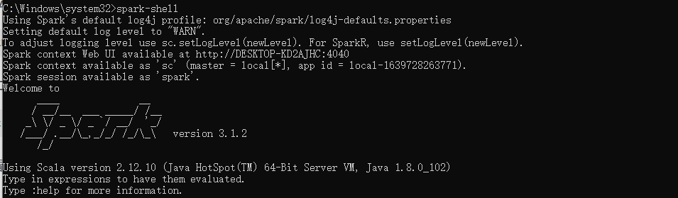 Spark3.2教程（一）Windows10搭建Spark3.2.0_win 10 安装spark 3.2.0-CSDN博客