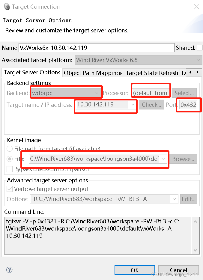 龙芯3A4000平台VxWorks6.8报WDB：Agent configuration fail错误解决方法_vxworks wdb无法连接 ...