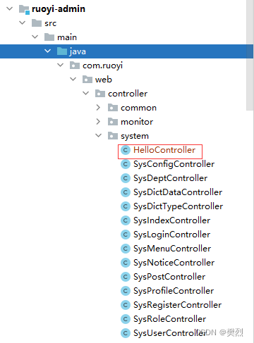 在ruoyi系统添加CURD 功能-CSDN博客