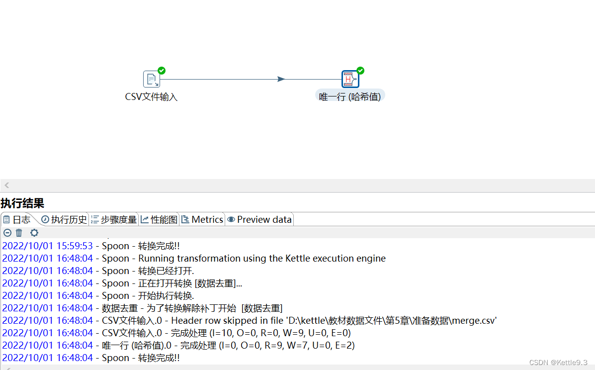 第五章——数据清洗与校验_kettle怎么对cvs文件进行清洗步骤-CSDN博客