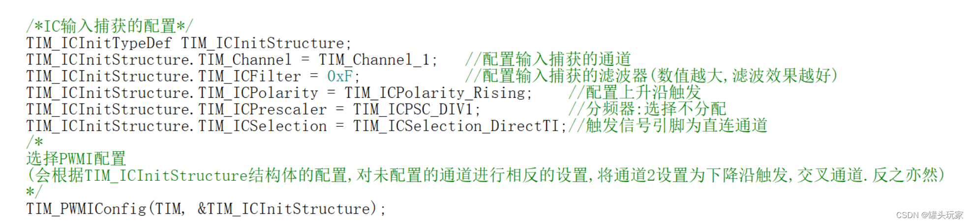 Stm32 输入捕获ic通道选择主从触发模式pwmistm32的pwn通道选择 Csdn博客