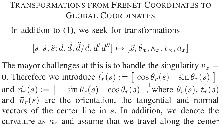 Optimal Trajectory Generation for Dynamic Street Scenarios in a Frenet ...