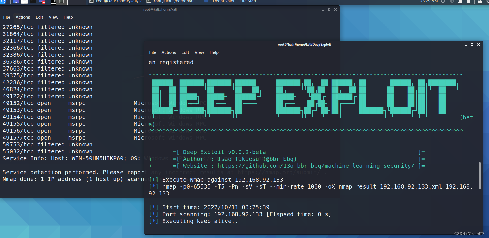 【DeepExploit】基于Metasploit的自动渗透工具在Kali中详细运行教程-CSDN博客