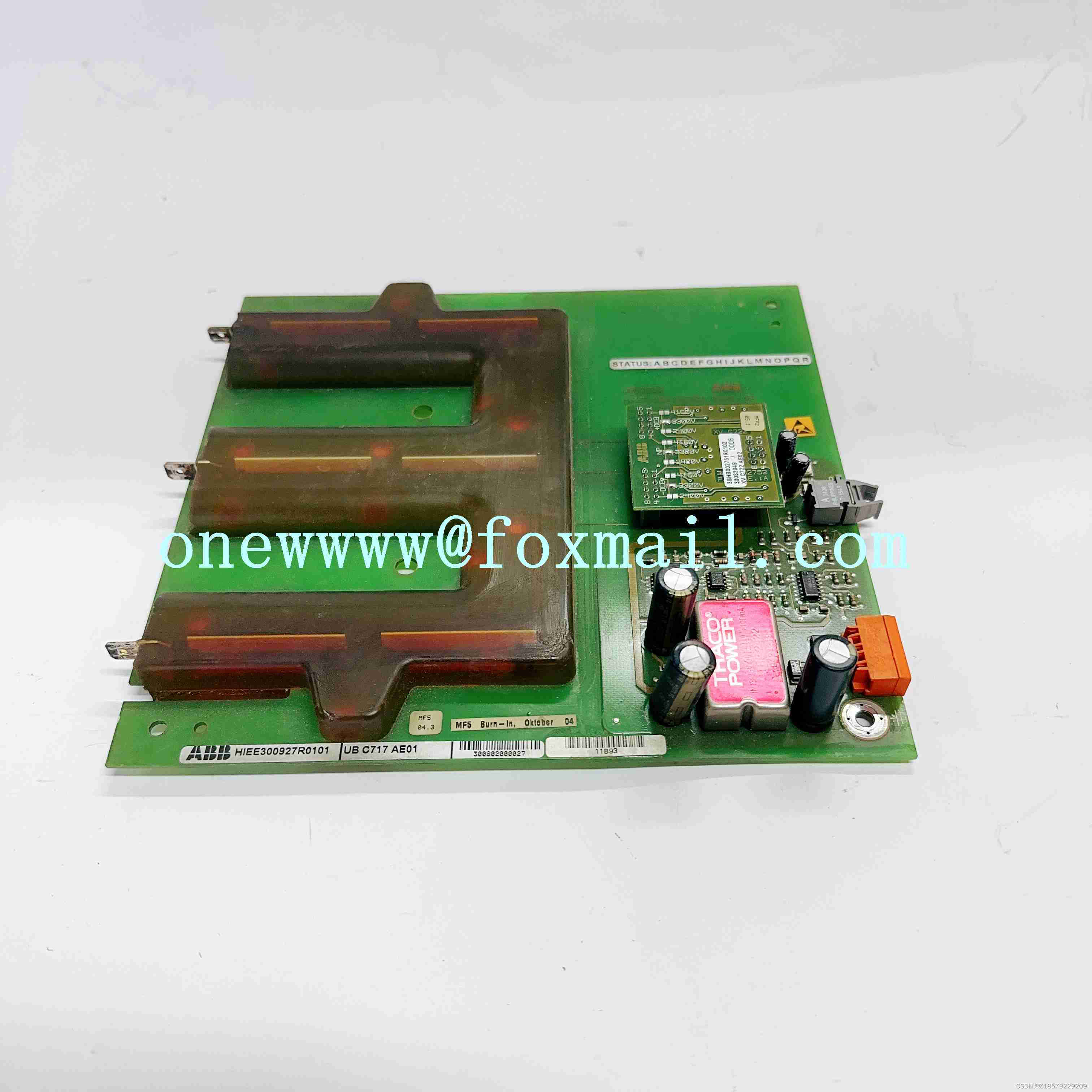 ABB UBC717AE01 HIEE300927R0101 编码器模块-CSDN博客