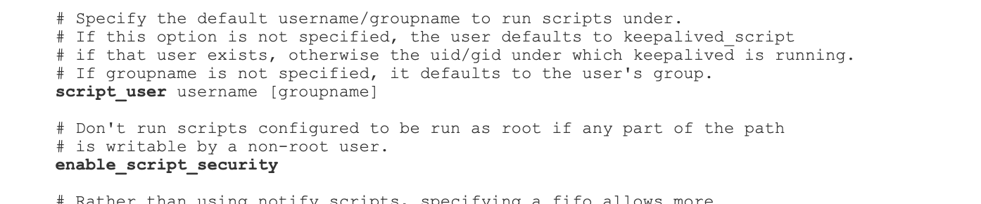 Can‘t open PID file /run/keepalived.pid (yet?) after start: No such file or directory_keepalived ...