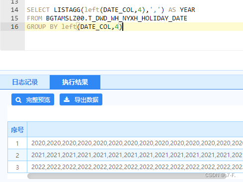1、DB2将一列转成一行并用逗号隔开，db2获取当前时间，生产uuid；2、mysql两张表关联字段得数据修改和联系；3、DB2存储过程实现 ...