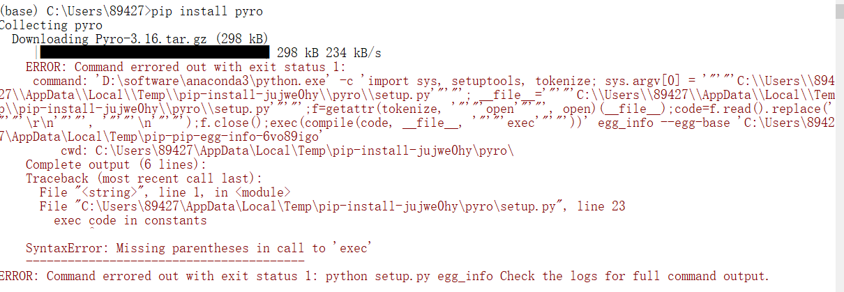 python-pyro-syntaxerror-missing-parentheses-in-call-to-exec-pudn