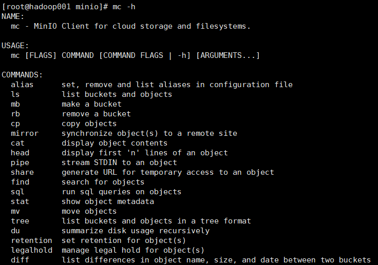 Minio入门系列【5】MinIO Client使用详解_minioclient-CSDN博客