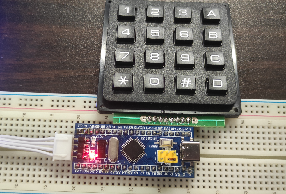 STM32CUBEMX配置实现STM32F103C8T6矩阵键盘扫描_stm32矩阵最简单三个步骤-CSDN博客