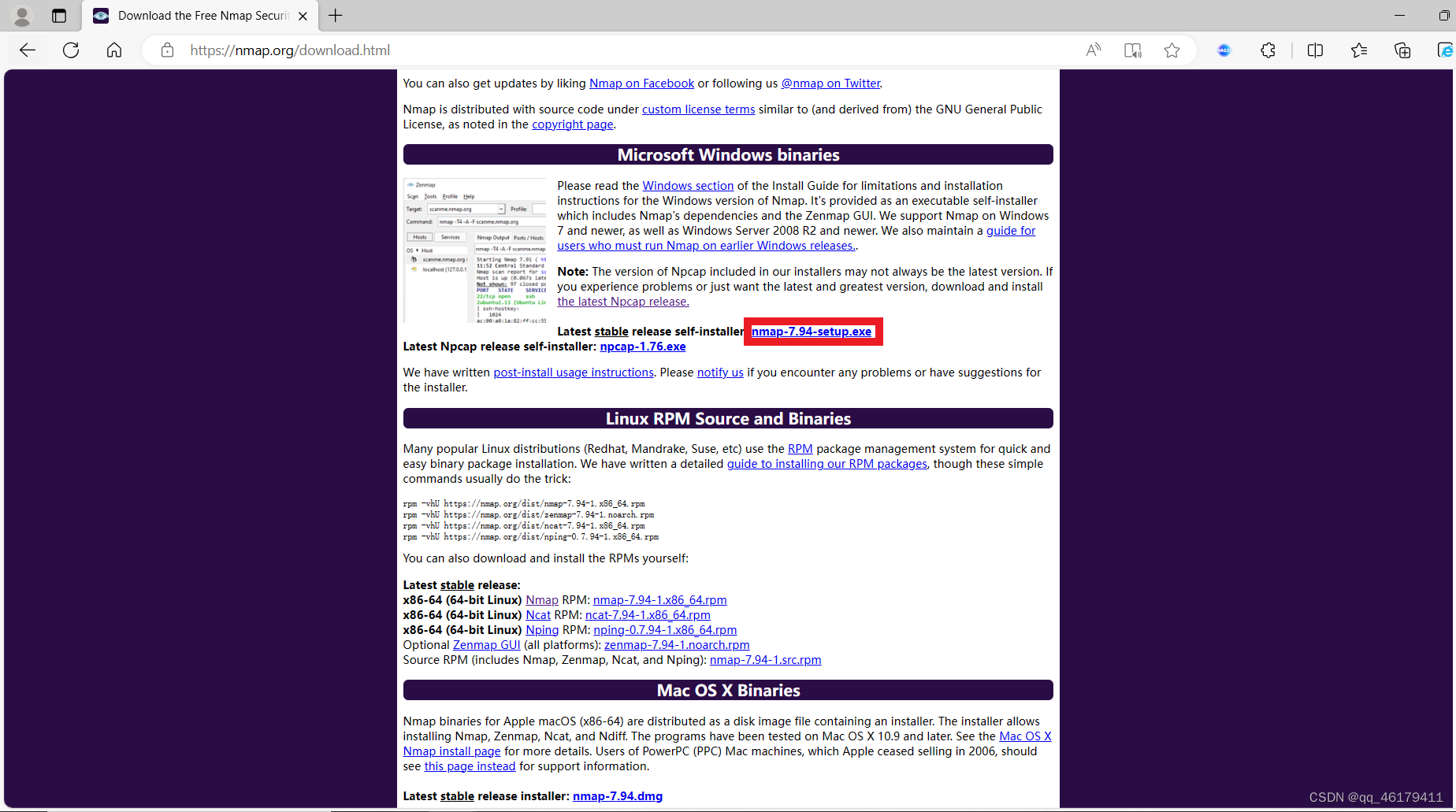 Zenmap安装及安装时遇到的问题解决办法（Windows）_zenmap下载安装-CSDN博客