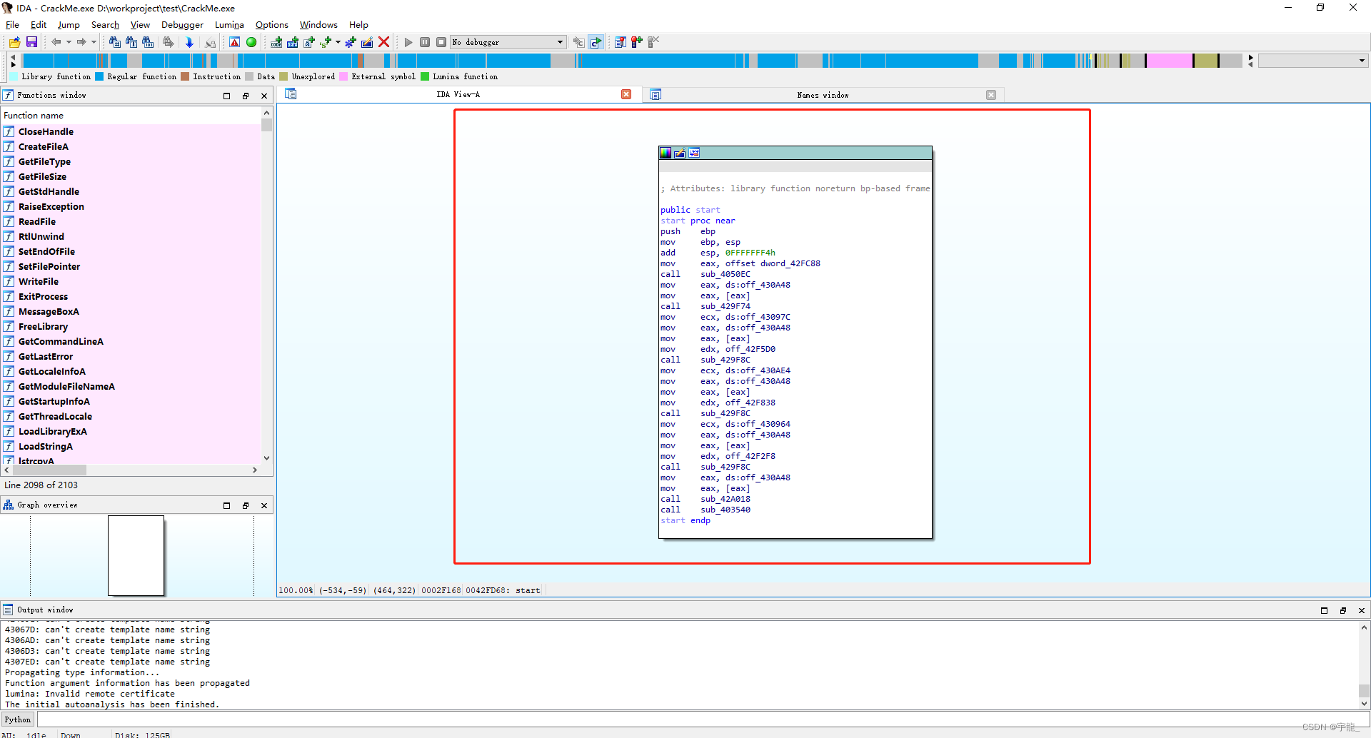 软件逆向破解入门系列(2)—静态分析利器IDA使用方法及爆破初探_ida 32-CSDN博客