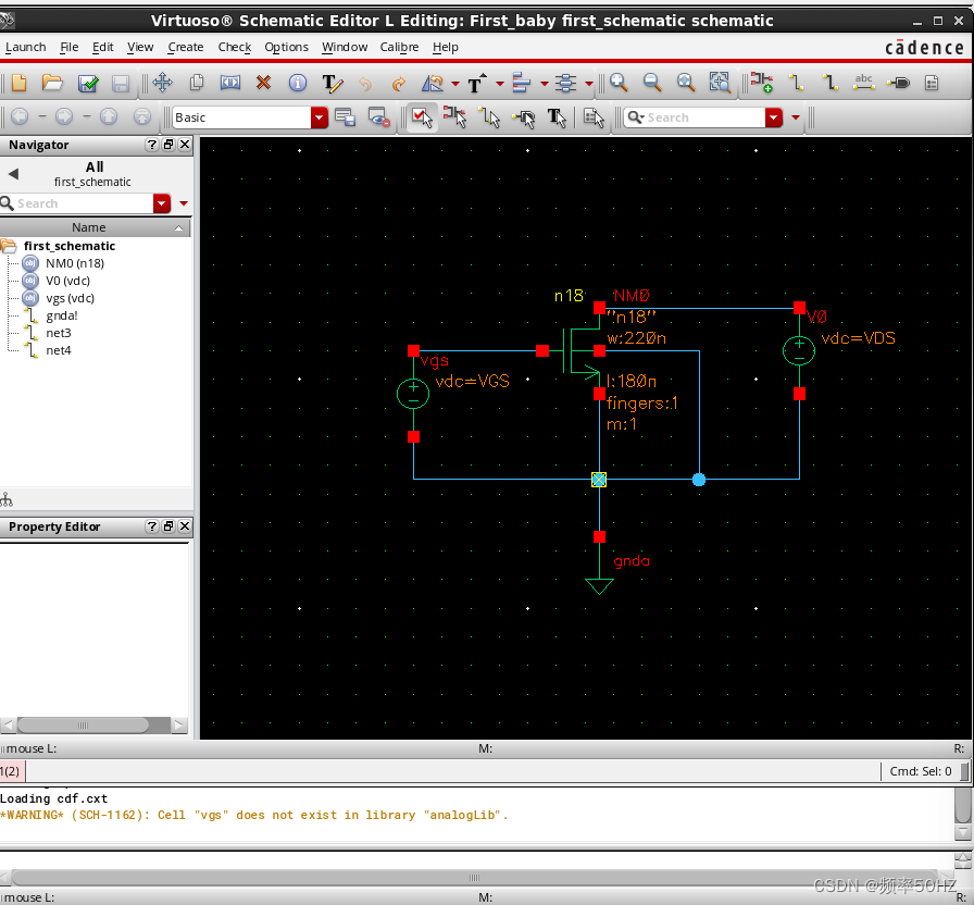 virtuoso617仿真（2）基础nmos管仿真_virtuoso nmos参数设置-CSDN博客