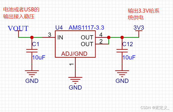 1.2双摇杆遥控器电路部分--stm32最小系统电源部分_立创eda怎么放置typec供电-CSDN博客