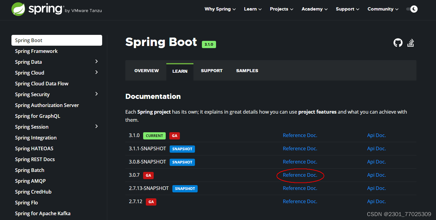 Springboot 版本选型 Springboot版本 Csdn博客