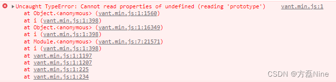 H5引入vant报错和样式失效cannot Read Properties Of Undefined Reading Prot Csdn博客