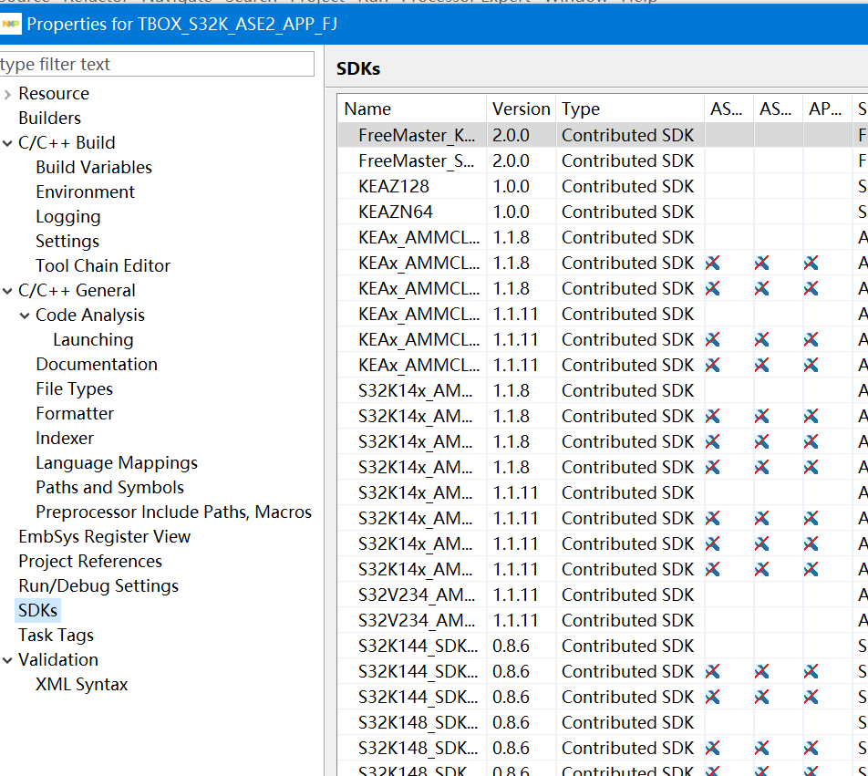 S32 Design Studio项目属性配置解析_s32ds linked resources-CSDN博客