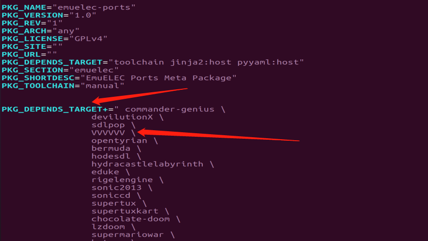 关于EmuELEC下如何精简模块（packages目录理解）_emuelec ports-CSDN博客