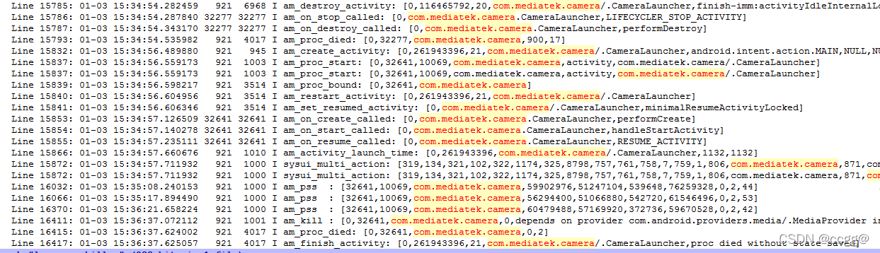 记一次android Lowmemorykiller原因分析 Windowmanager Focus Moving From Window