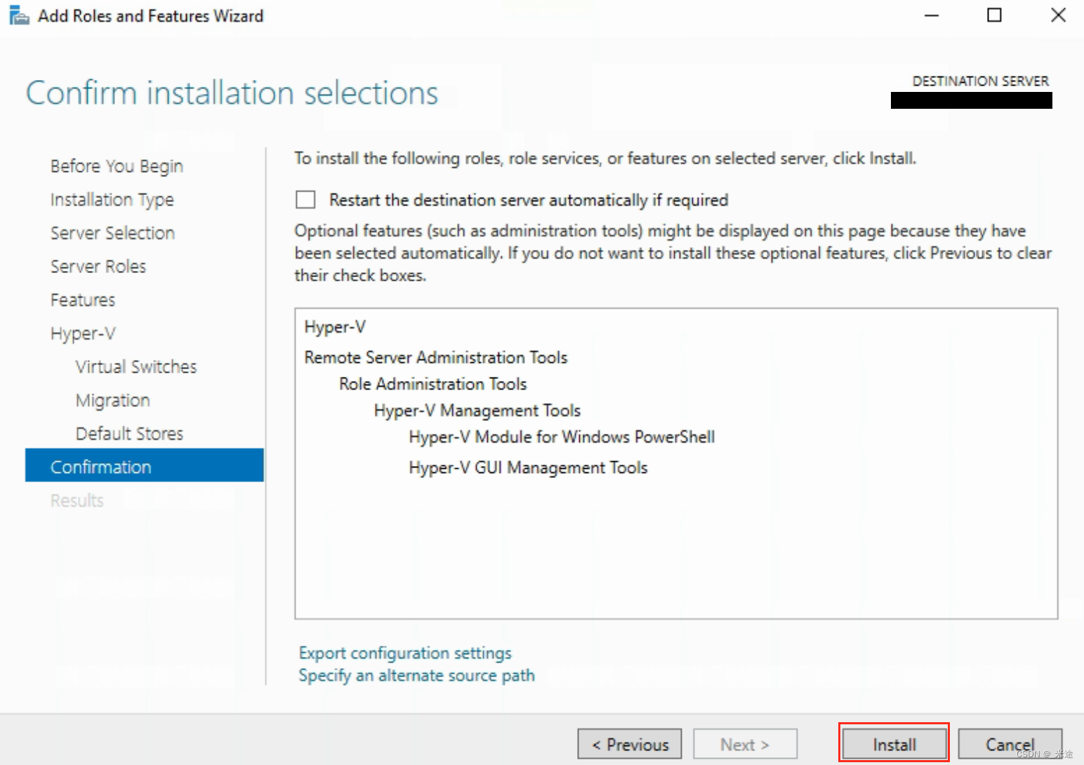 WindowsServer2019安装Hyper-V-CSDN博客