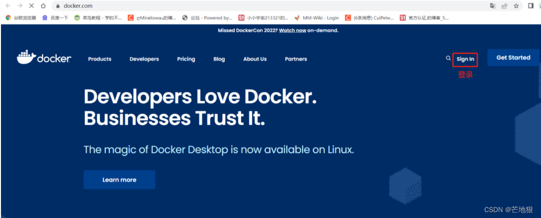 Docker之镜像、容器基础操作_docker 进入镜像_芒地狠的博客-CSDN博客