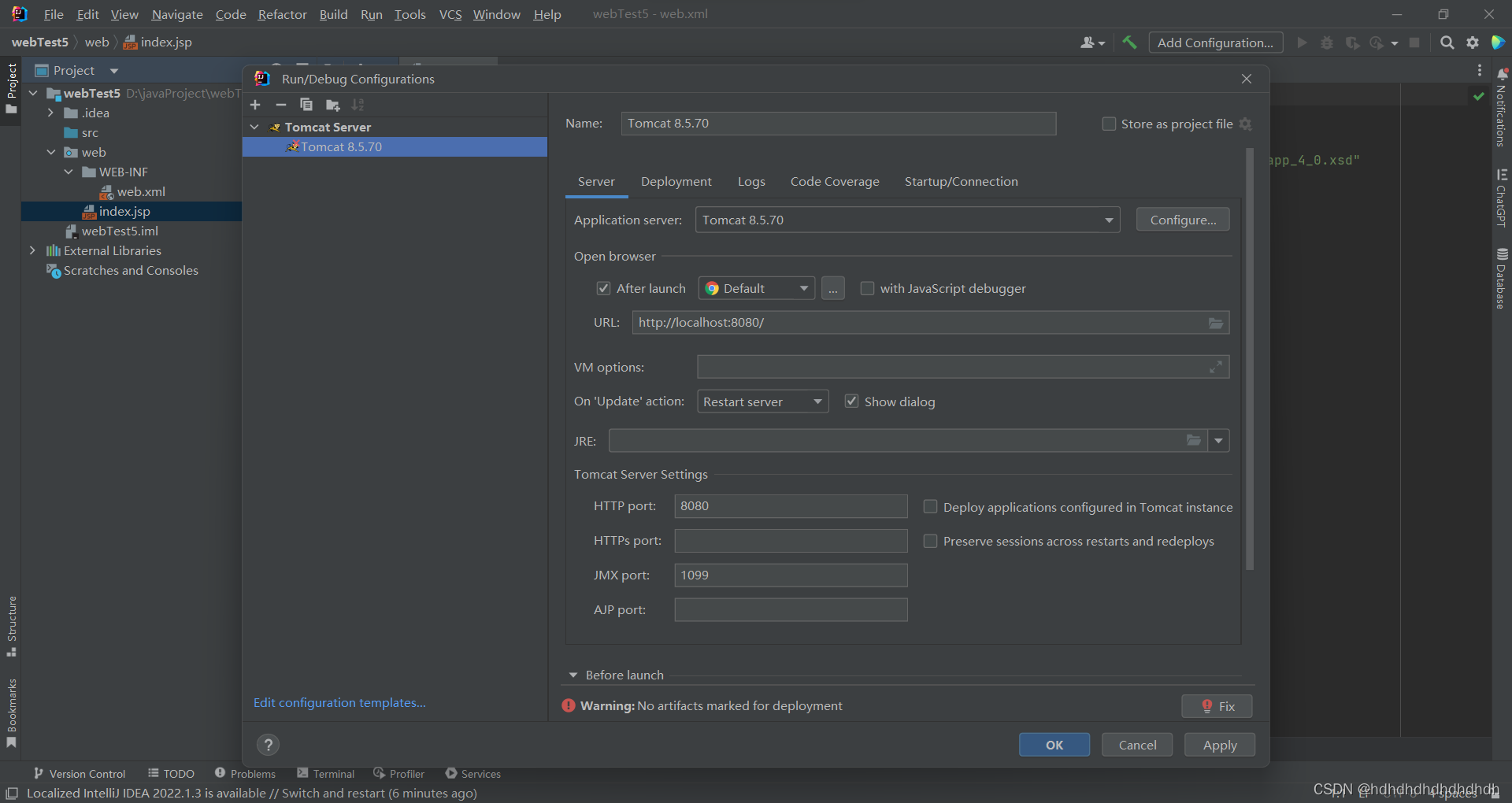 idea2022部署web项目步骤_idea2022怎么装wb-CSDN博客