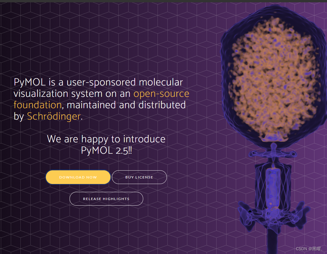 PyMOL简单操作图文介绍_pymol license-CSDN博客