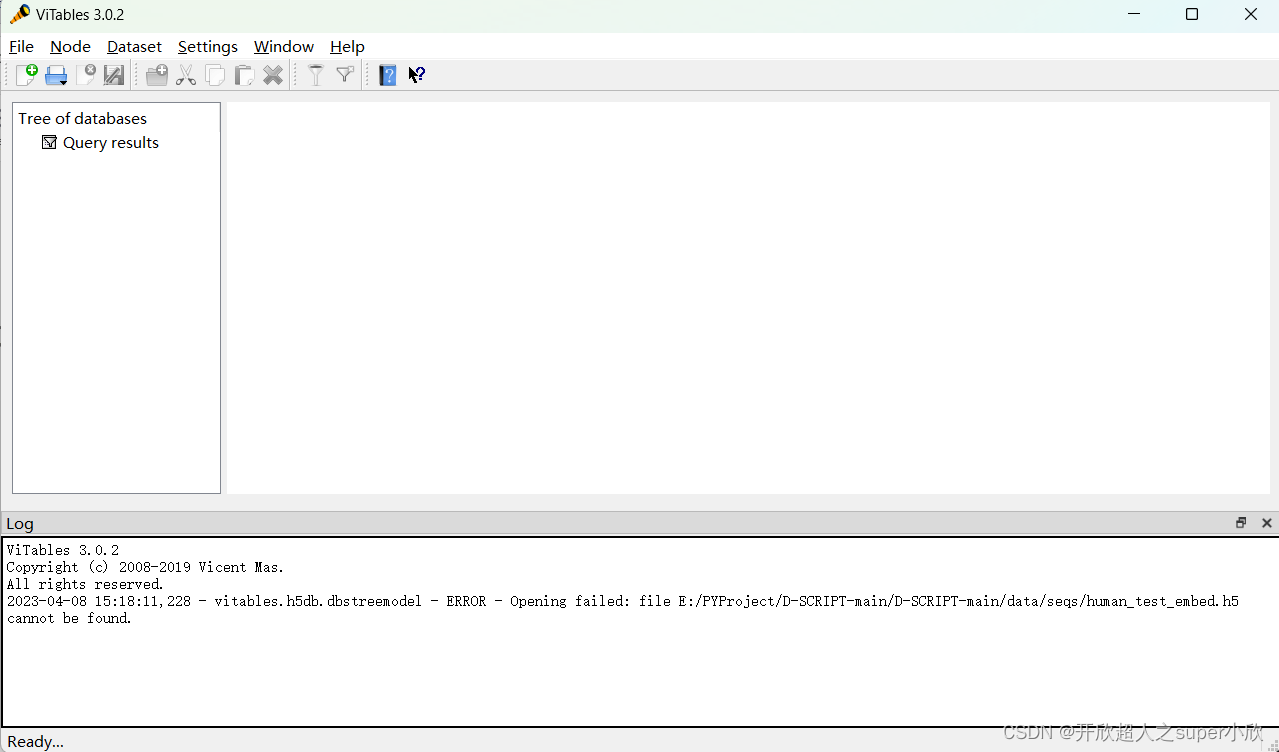 查看h5文件方法——vitables-CSDN博客