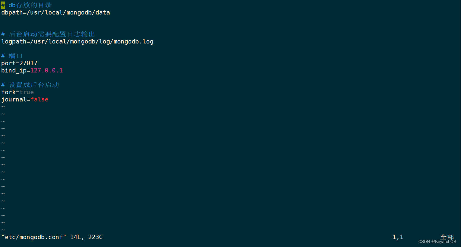 KeyarchOS(KOS)安装MongoDB数据库_kratos对接mongodb-CSDN博客