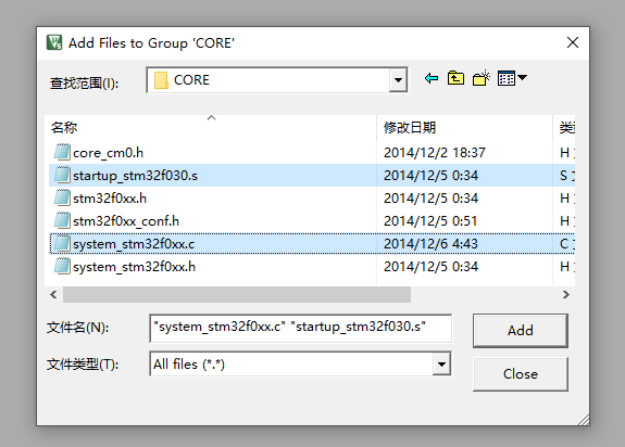 STM32F0系列创建基础工程模板+按键点灯_stm32f030工程模板-CSDN博客