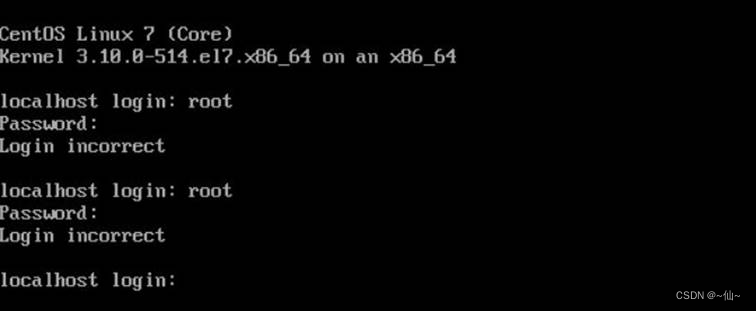 linux系统Centos7重置root密码_centos7默认root密码-CSDN博客