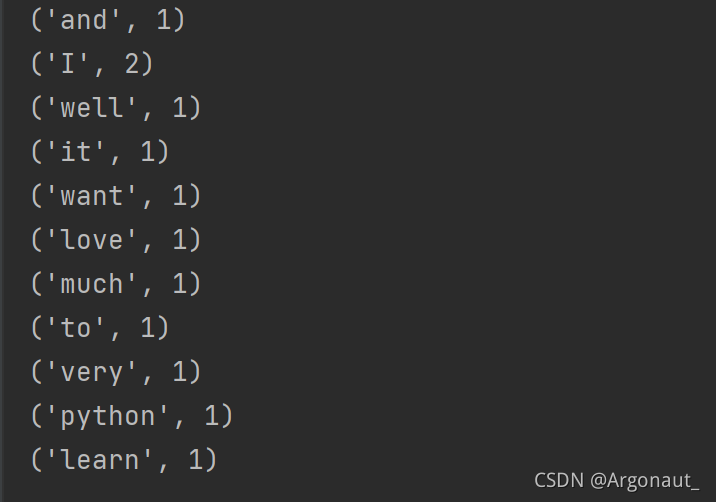 Python统计字符串中各单词个数案例含(collections模块的counter)计算给定series中每个单词的字符数 Csdn博客