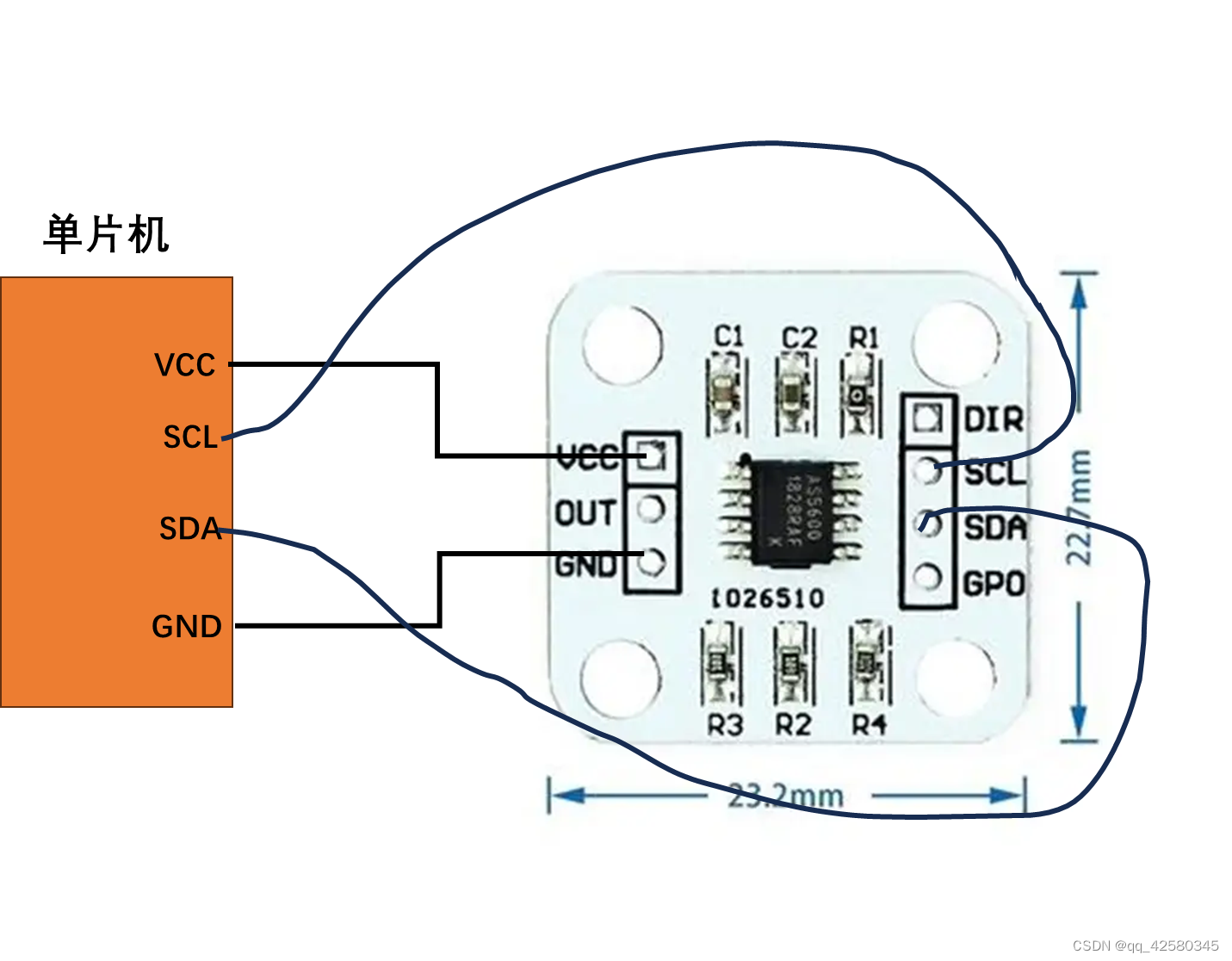 STM32 HAL库 AS5600编码器程序_stm32hal库读取as5600角度-CSDN博客