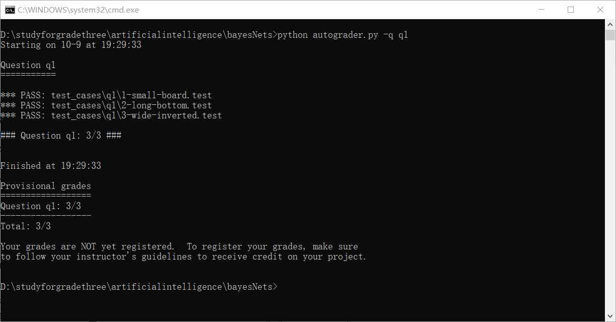 【人工智能】UC Berkeley 2021春季 CS188 Project 4:Inference in Bayes Nets贝叶斯网络中的推理_project 4: inference ...