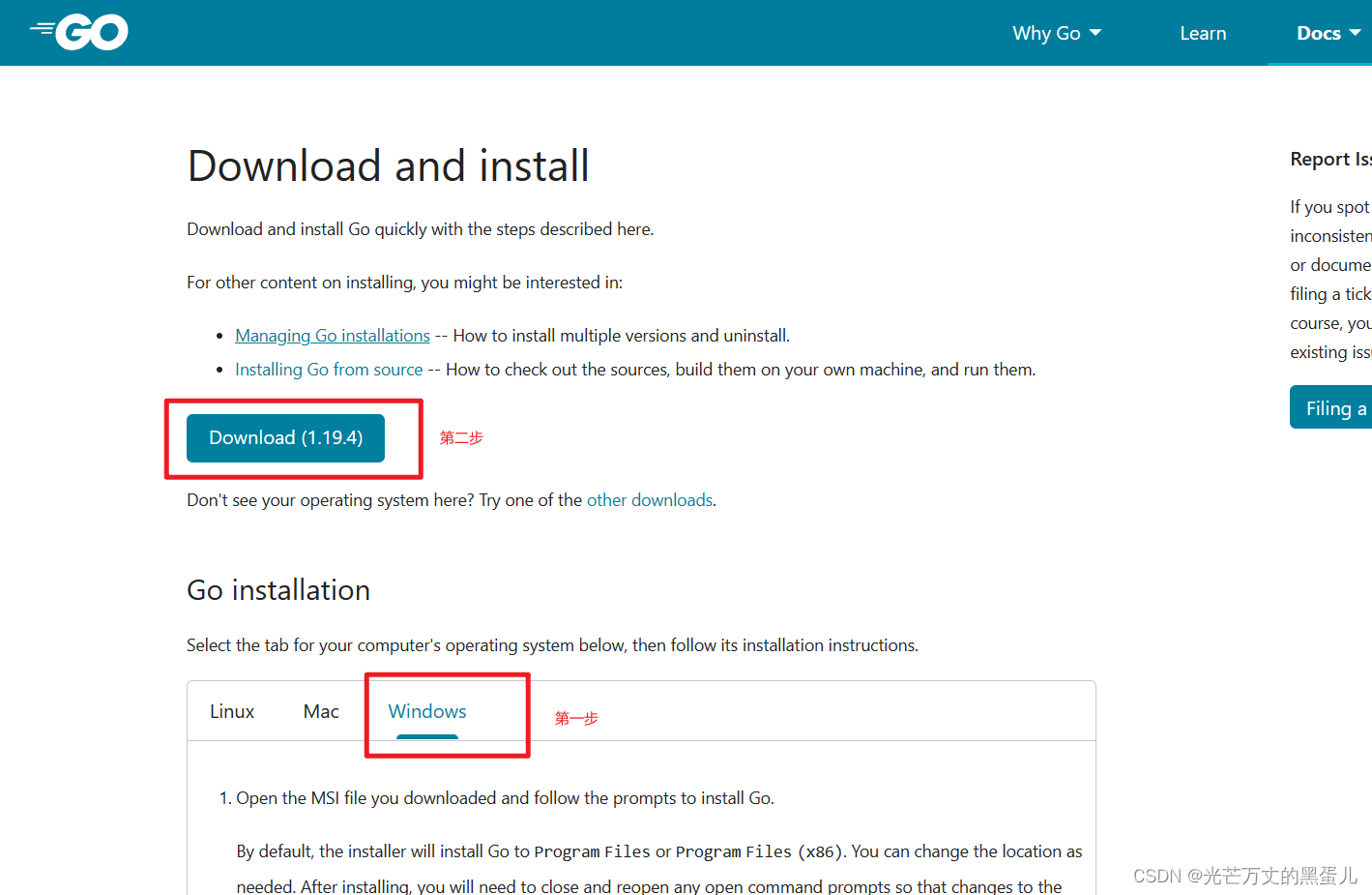 Go安装与简单使用_go安装器怎么用-CSDN博客